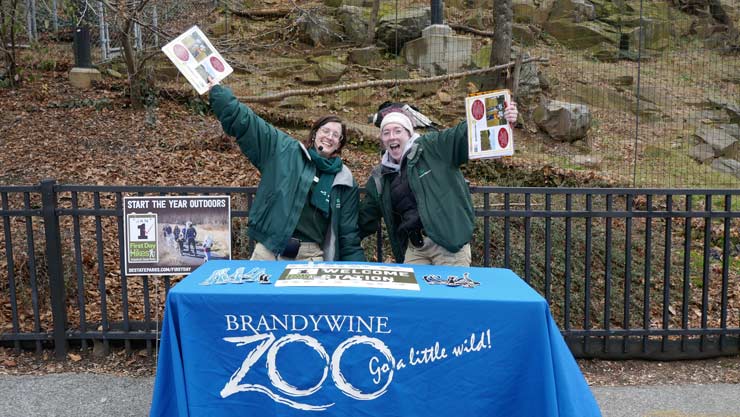 First Day Hikes - Brandywine Zoo